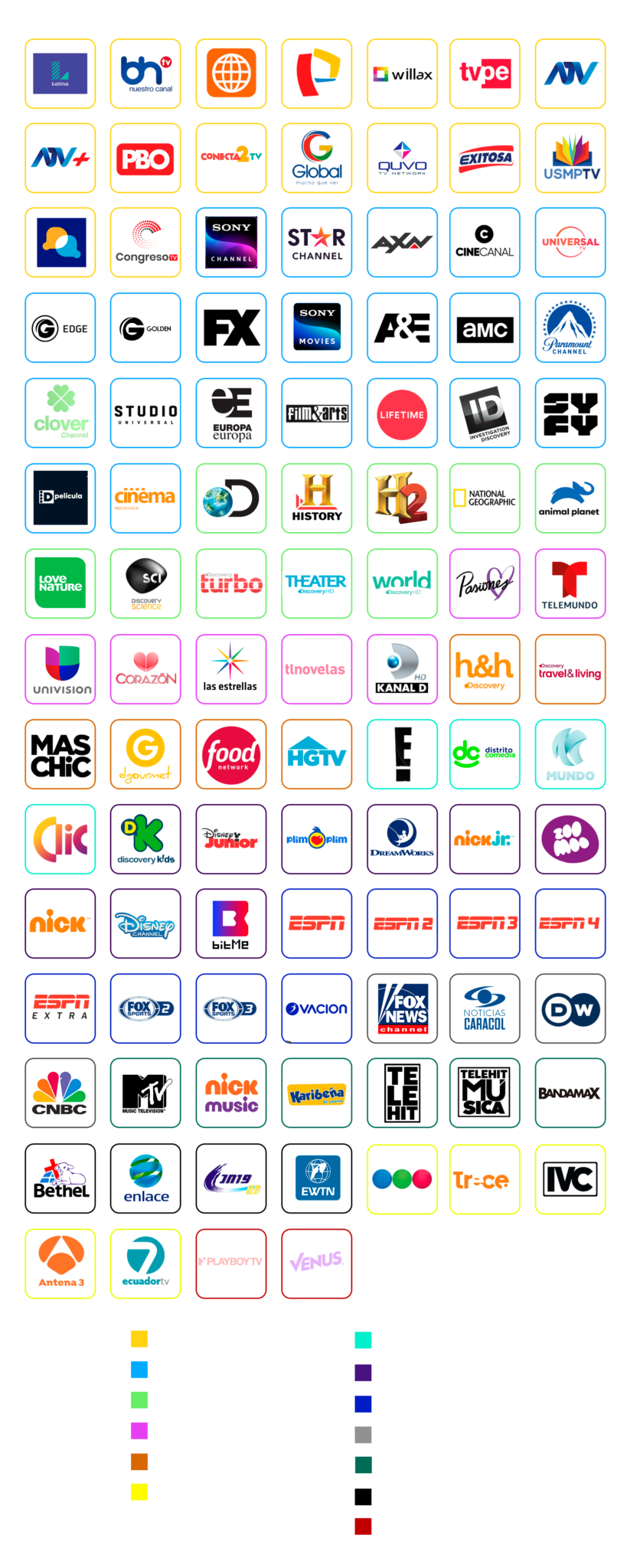 Cable GO - Televisión en Vivo + de 90 canales en calidad SD y HD